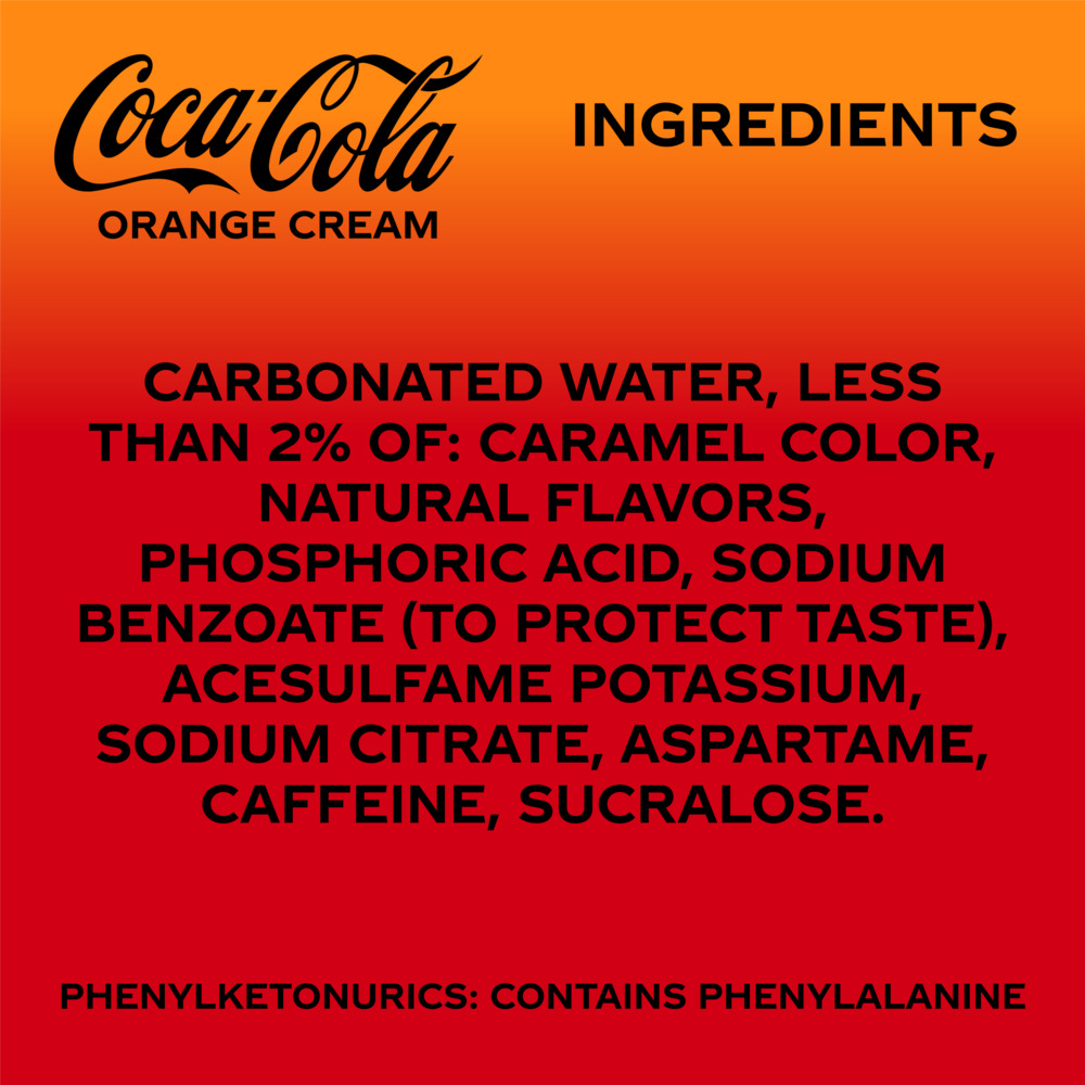 coke zero ingredients