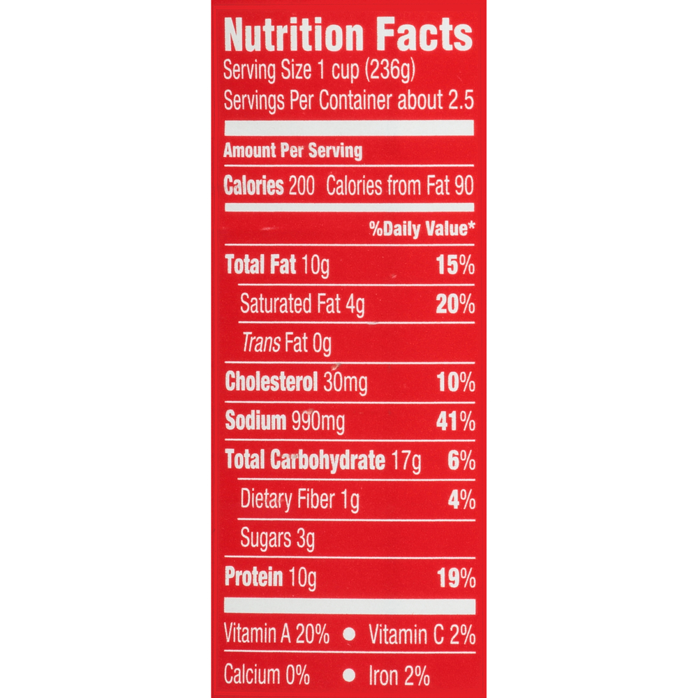 Dinty Moore Beef Stew-Nutrition-Facts