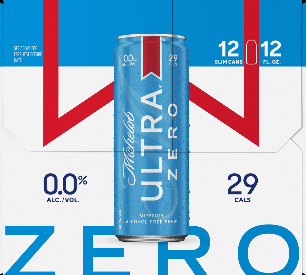 Michelob Ultra Zero Alcohol-Free Malt Beverage-Planogram-Right