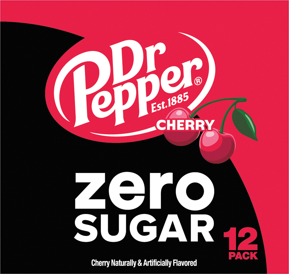 dr pepper cherry zero can