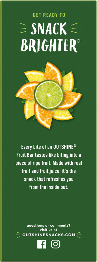 Outshine Fruit Pops Lime Tangerine Lemon Mini Planogram Left
