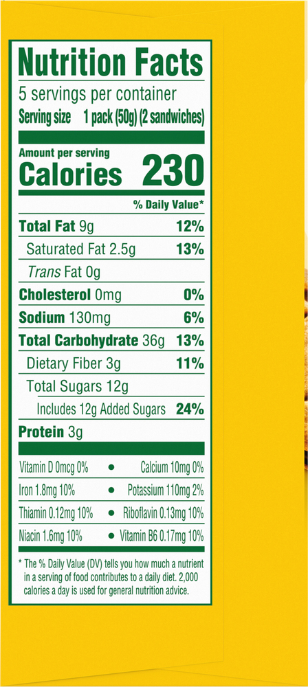belVita Breakfast Biscuits, Dark Chocolate Creme, Sandwich-Planogram-Right
