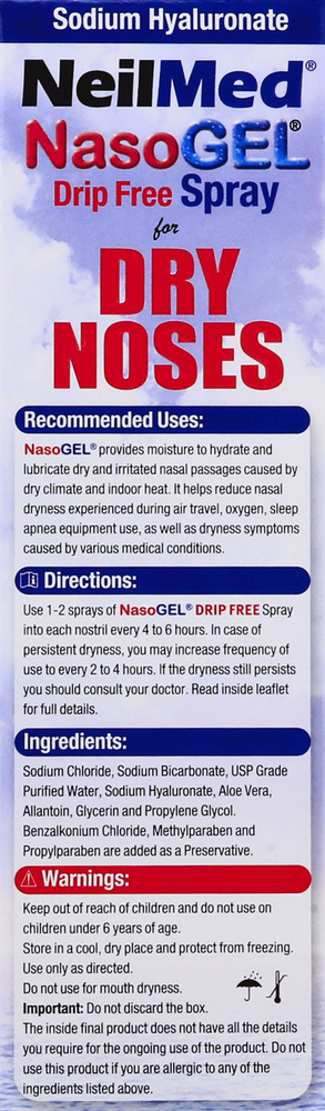 nasal spray leaflet