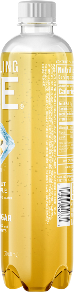 Ice Sparkling Water, Zero Sugar, Coconut Pineapple-Planogram-Right