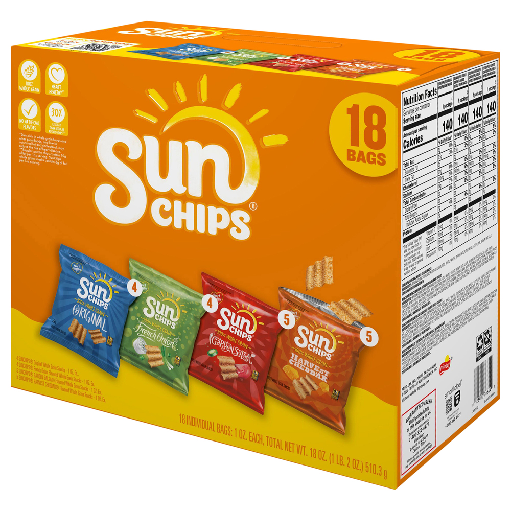 sun chips label