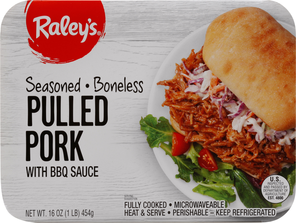 Raley's Boneless Pulled Pork with BBQ Sauce-Main