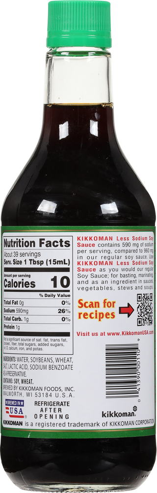 kikkoman label
