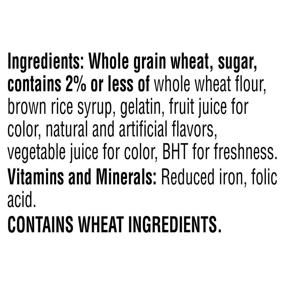 Frosted Mini-Wheats Cereal, Blueberry Muffin, Whole Grain-Ingredients