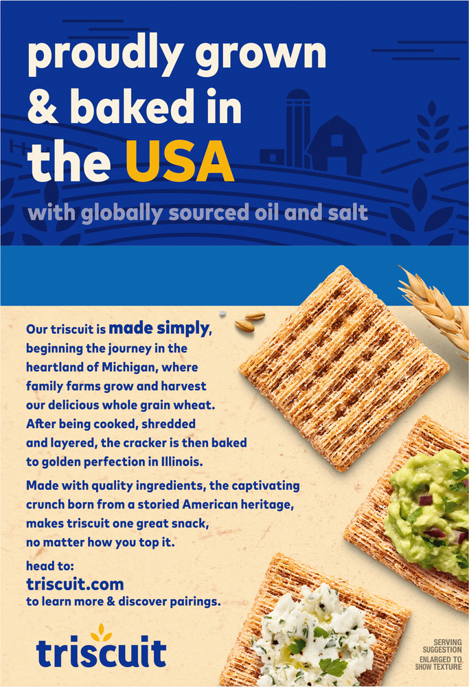Triscuit Crackers, Organic, Original-Planogram-Back