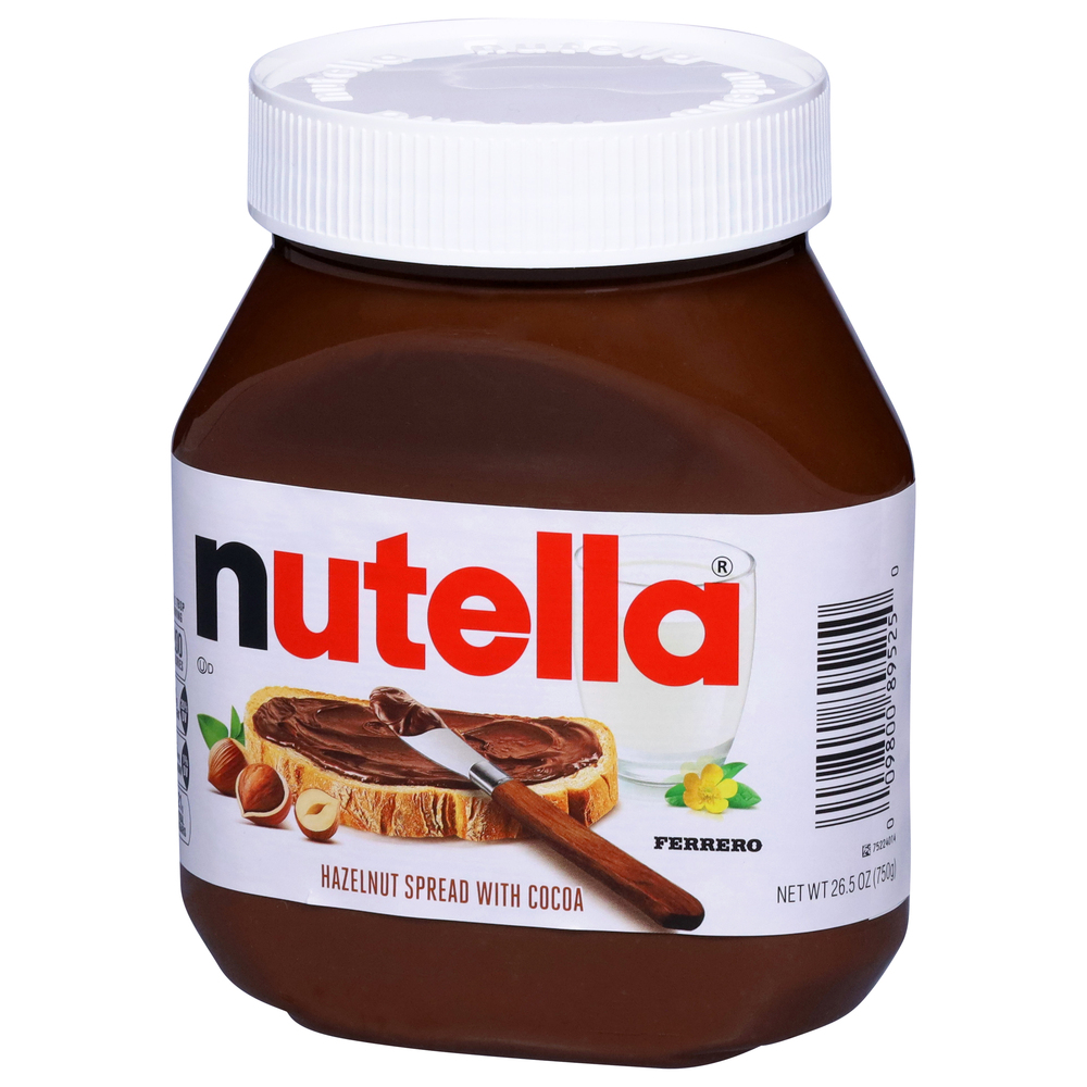 Nutella Hazelnut Spread with Cocoa-Front-Right-Elevated