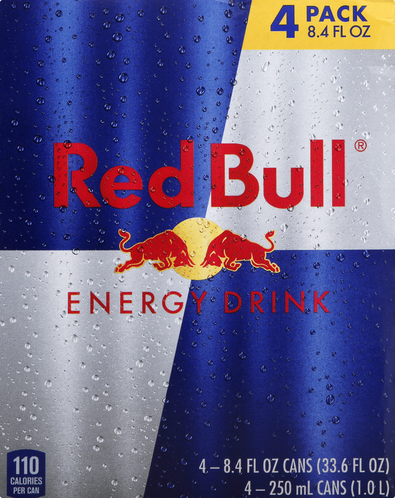 Red Bull Energy Drink 80mg Caffeine, 8.4 fl oz-Planogram-Back