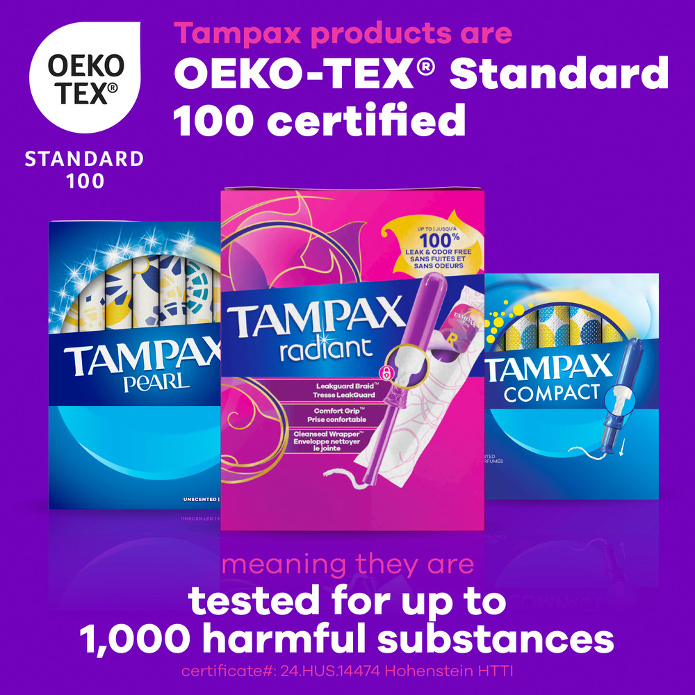 Tampax Radiant How To Use