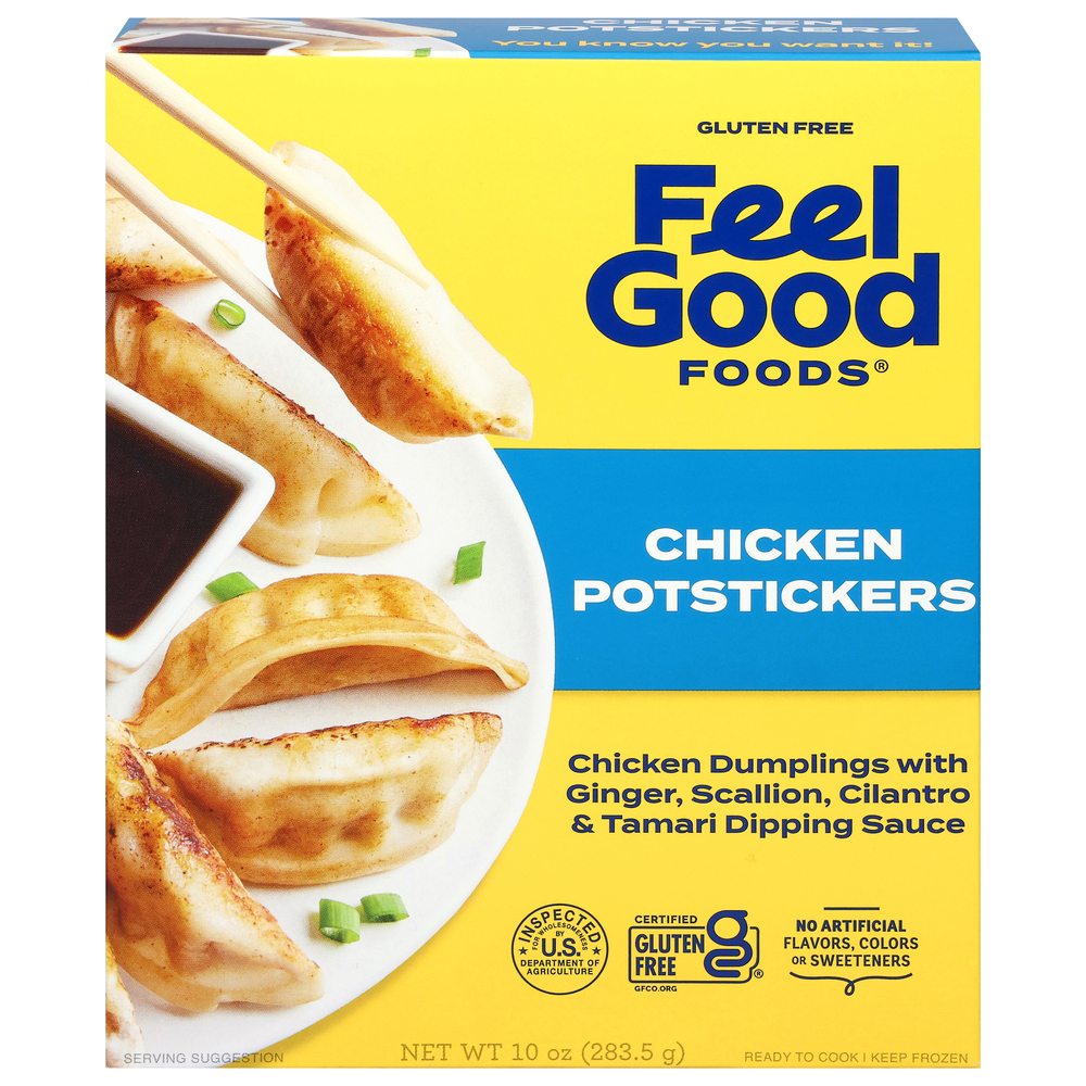Feel Good Foods Chicken Potstickers-Main