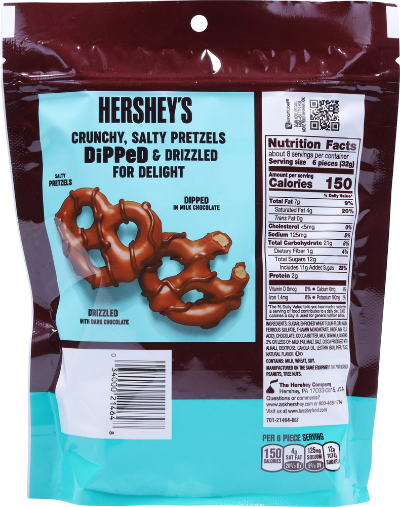 Hershey's Dipped Pretzels-Planogram-Back