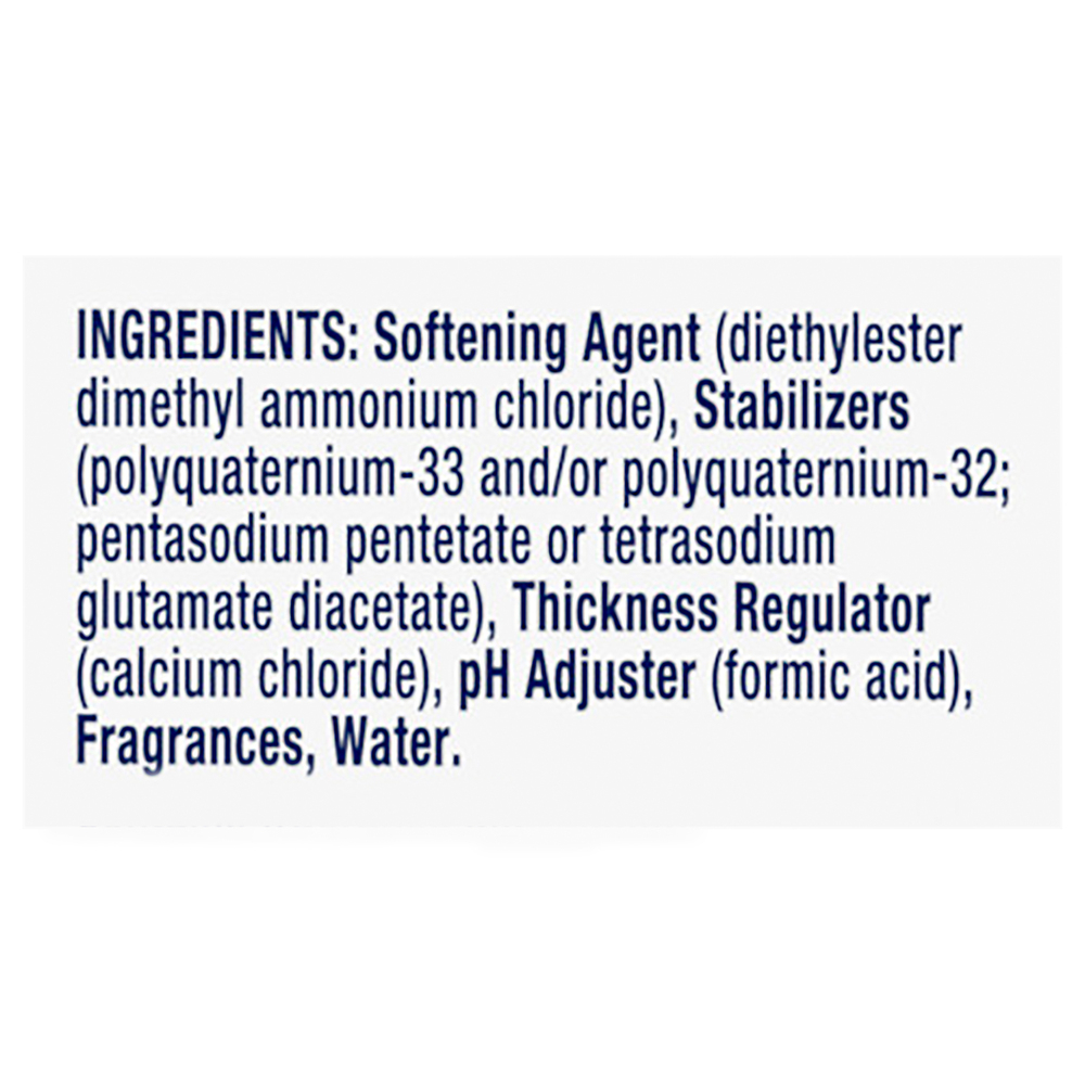 Downy Fabric Softener Ingredients