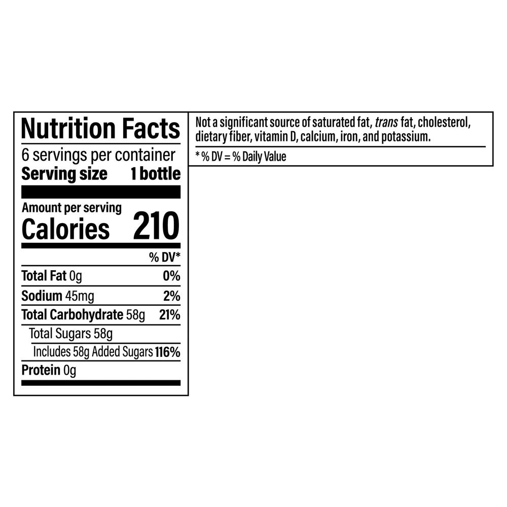 Pepsi Cola-Nutrition-Facts