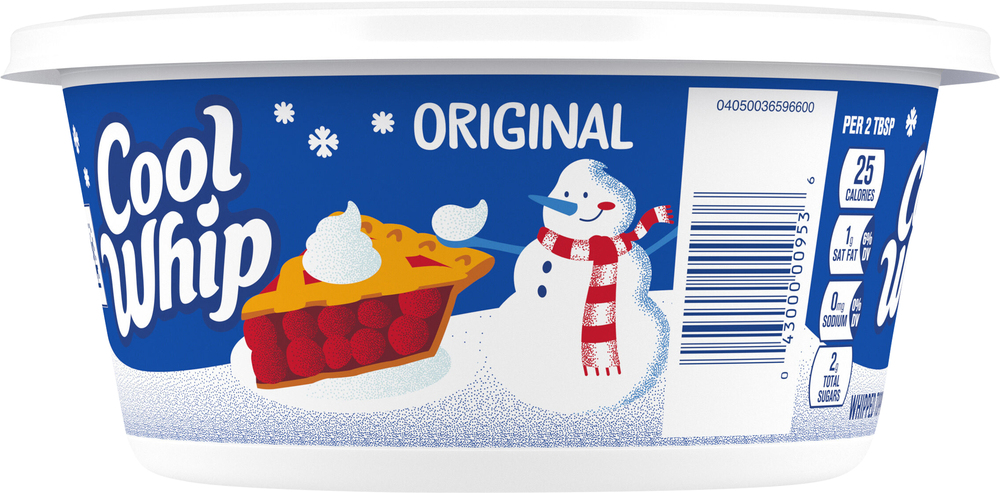 cool whip size