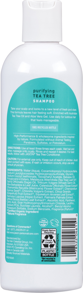 jason tea tree normalizing shampoo