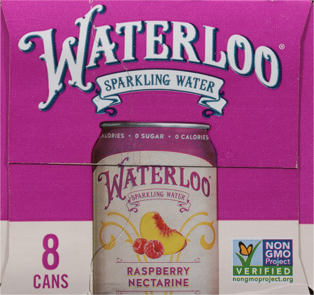 Waterloo Raspberry Nectarine Sparkling Water-Planogram-Left