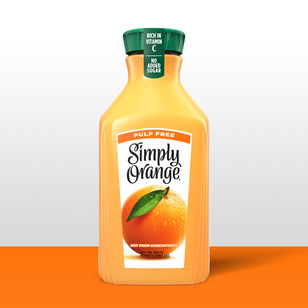 Simply Orange Pulp Free Juice Lifestyle