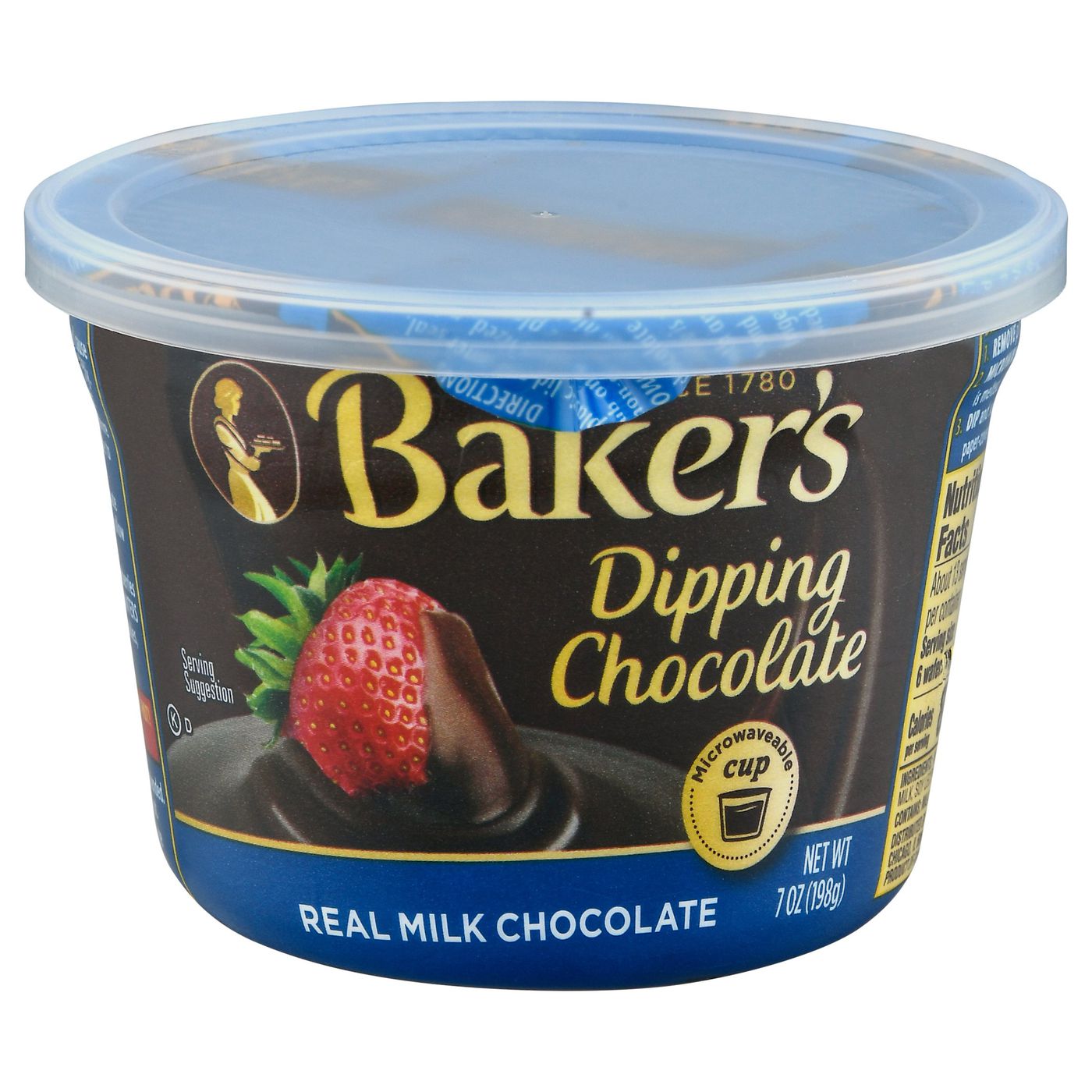 Baker's Dipping Chocolate, Real Milk Chocolate-Main
