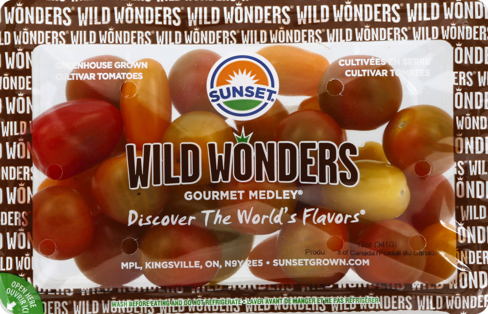 Sunset Wild Wonders Tomatoes, Gourmet Medley-Ecom