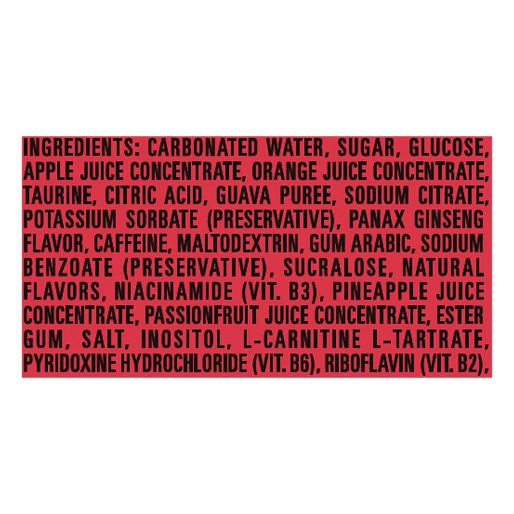 Monster Ripper Ingredients