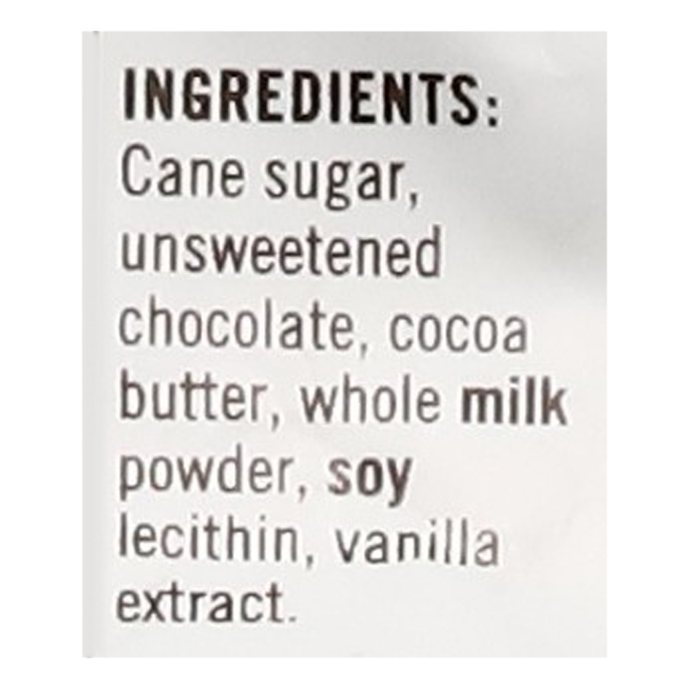 Ghirardelli Chocolate Chips, Semi-Sweet-Ingredients