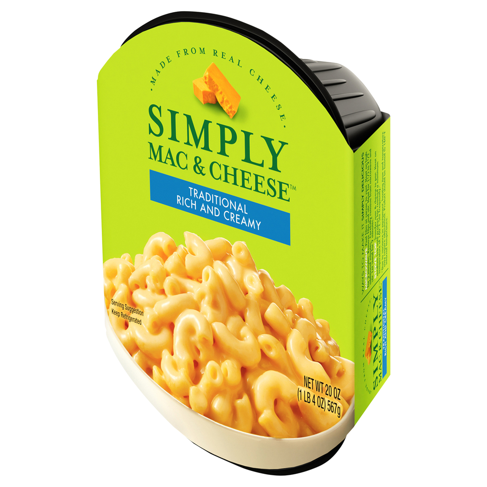 Simply Mac & Cheese, Traditional, Rich and Creamy-Front-Right-Elevated