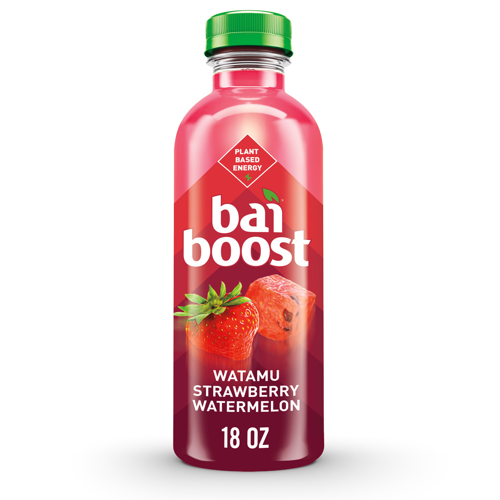 Bai Boost Water Beverage, Watamu Strawberry Watermelon-Hero