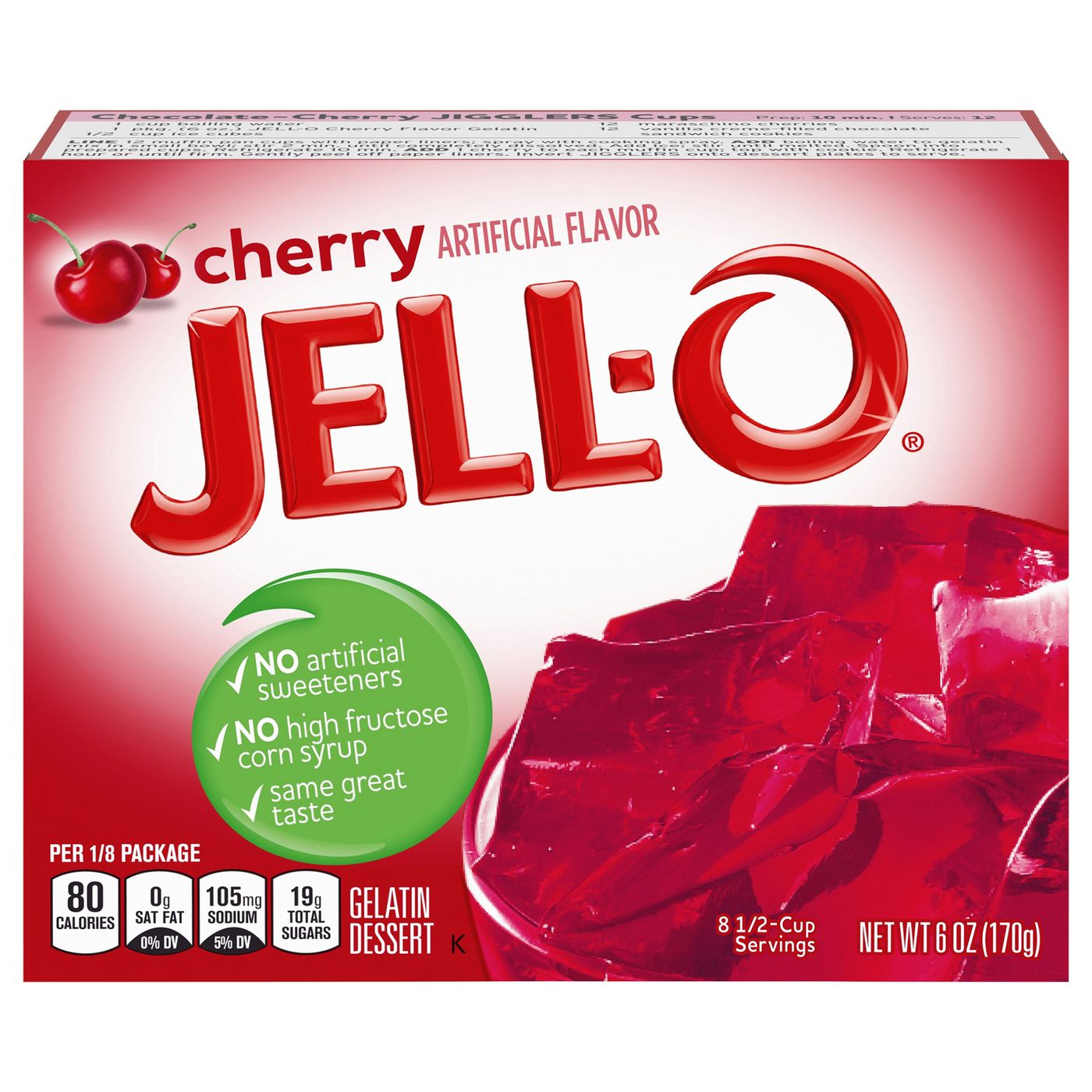 cherry jello instructions
