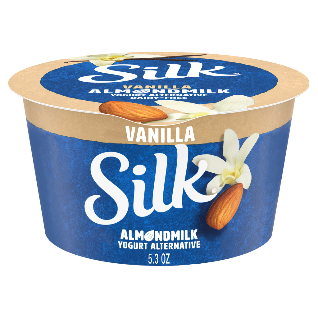 Silk Yogurt Alternative, Almondmilk, Vanilla-Hero