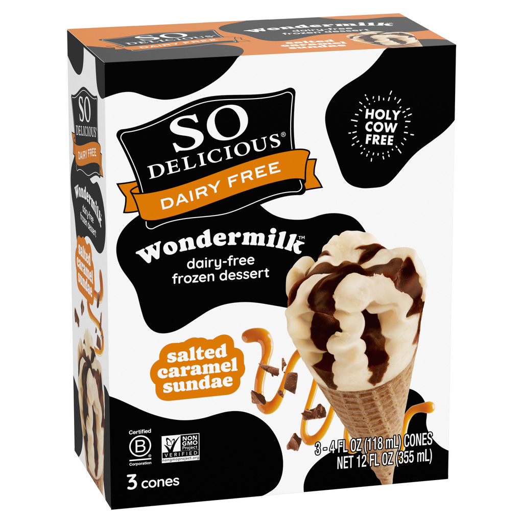 So Delicious Dairy Free Wondermilk Frozen Dessert, Dairy-Free, Salted ...