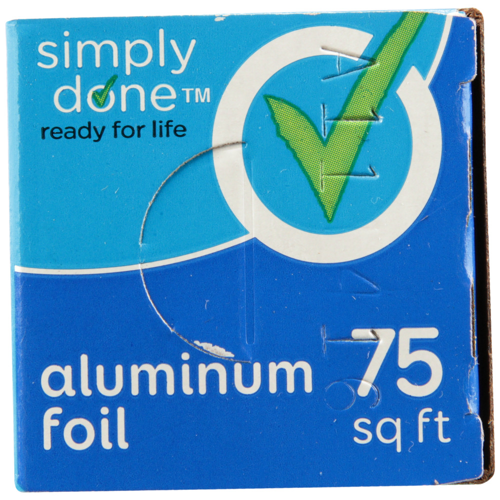Simply Done Aluminum Foil Roll-Planogram-Left