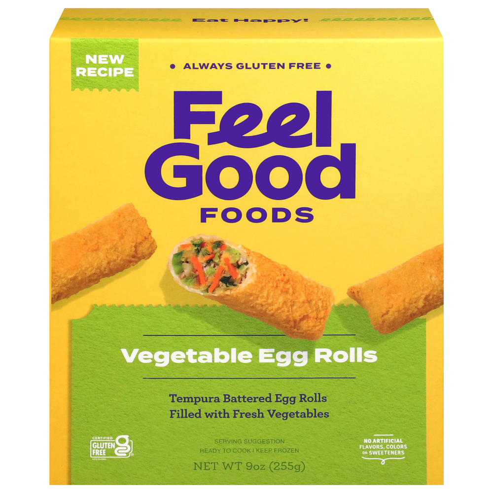 Feel Good Foods Egg Rolls, Vegetable-Main