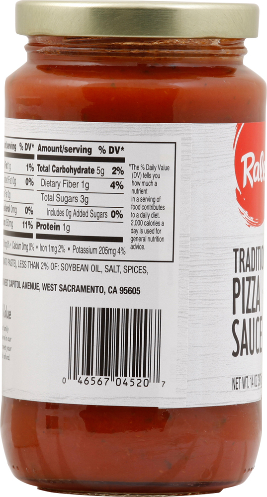 Raley's Pizza Sauce, Traditional-Planogram-Left