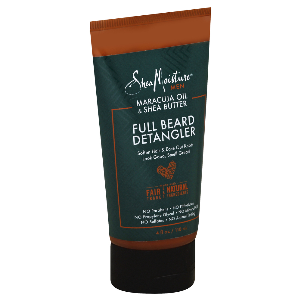 Shea Moisture Men Full Beard Detangler Maracuja Oil Shea Butter