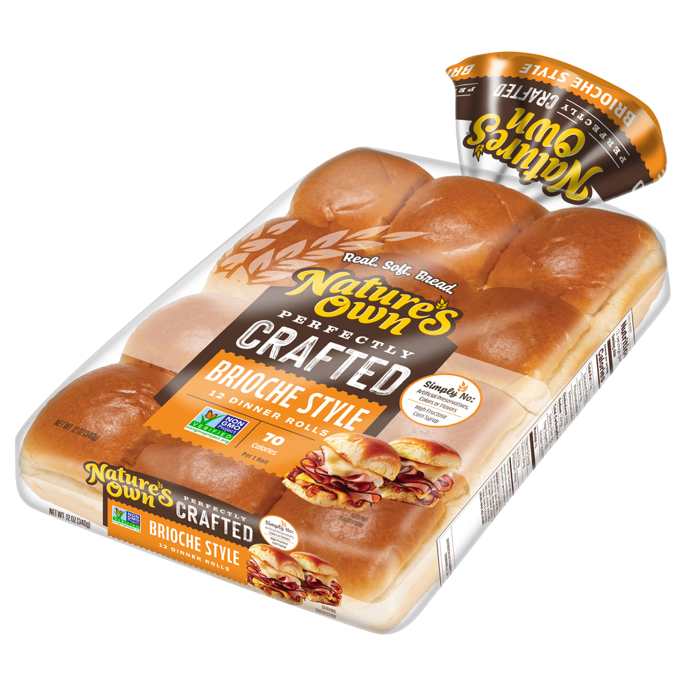 Nature's Own Perfectly Crafted Brioche Style Bread-Front-Right-Elevated