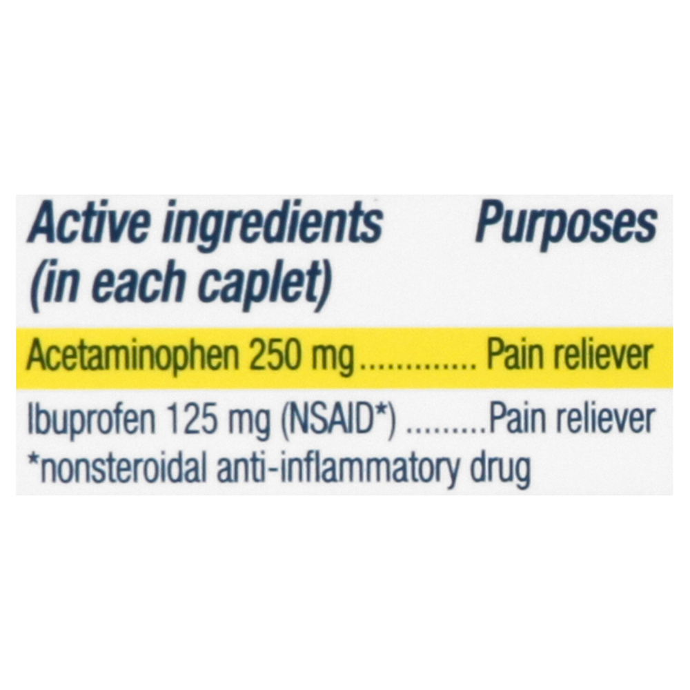 advil tablets ingredients