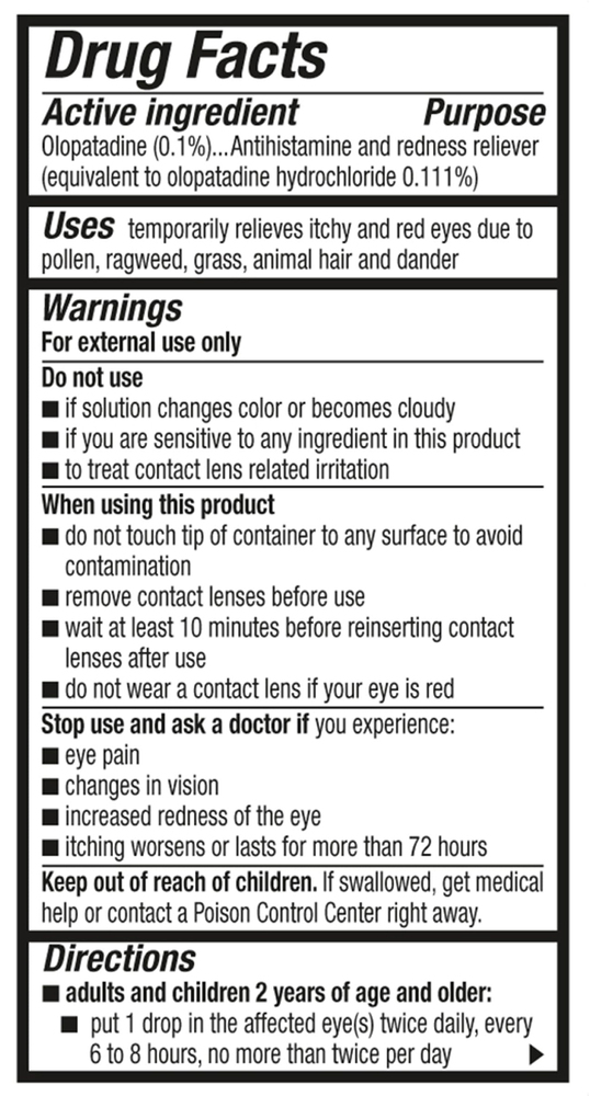 Pataday Original Prescription Strength Twice Daily Relief Eye Allergy ...