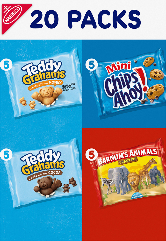 Nabisco Cookies, Assorted, 20 Pack-Planogram-Left