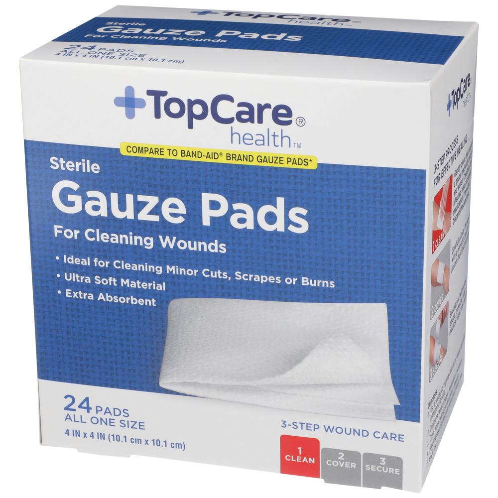 gauze pad use