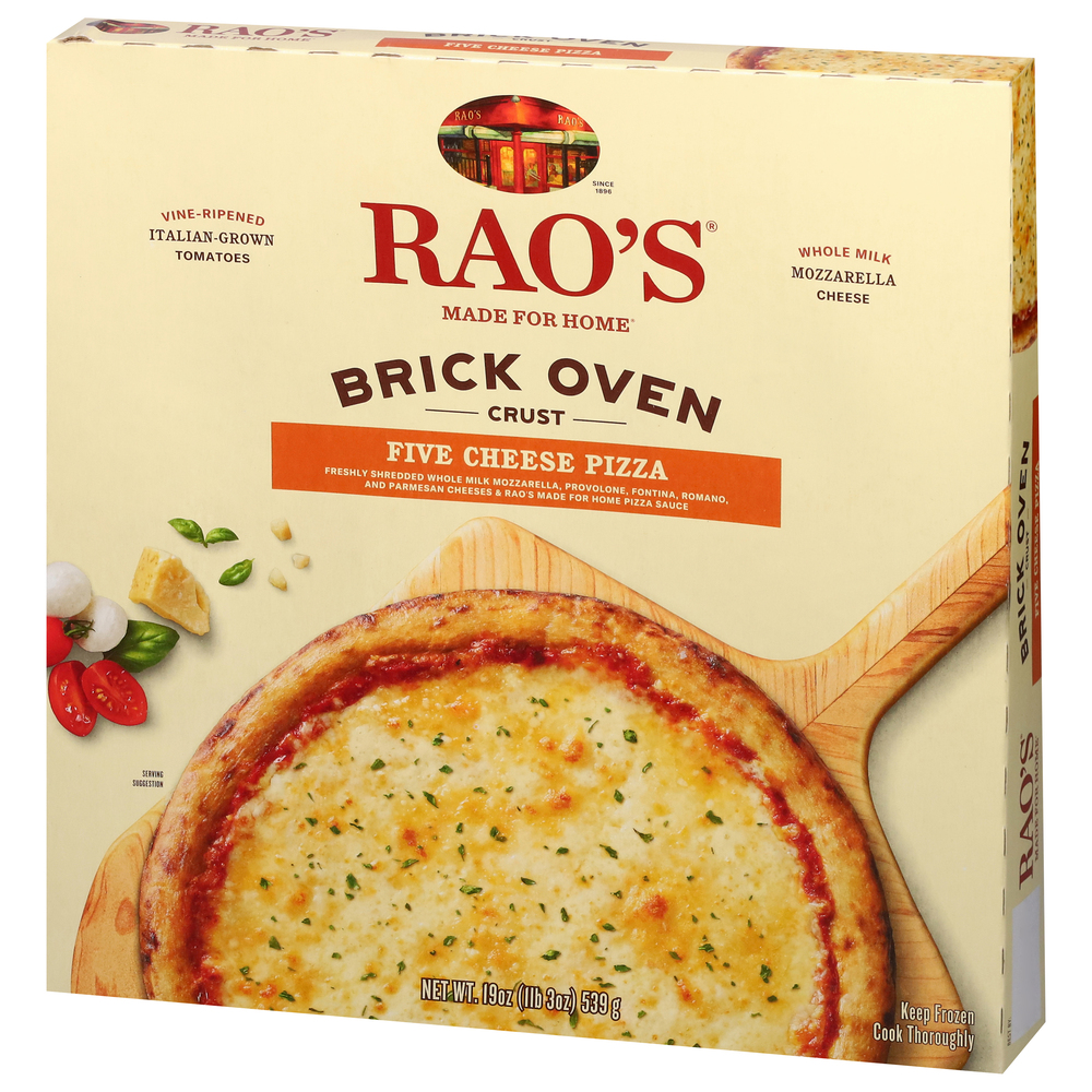 Rao's Made for Home Pizza, Brick Oven Crust, Five Cheese-Front-Right ...