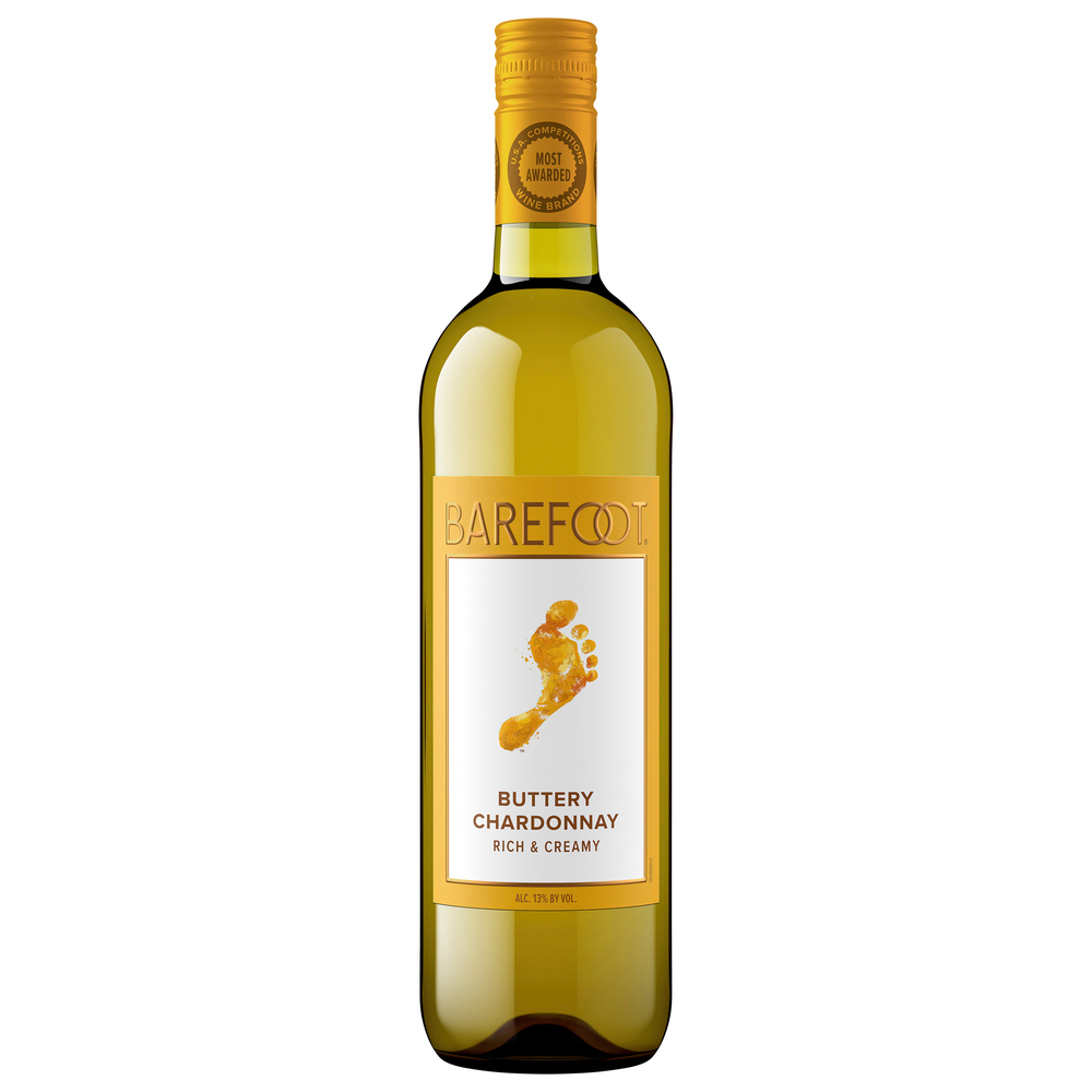 Barefoot Cellars Buttery Chardonnay White Wine 750ml-Main