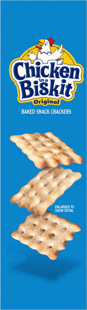 Chicken in a Biskit Snack Crackers, Baked, Original-Planogram-Left