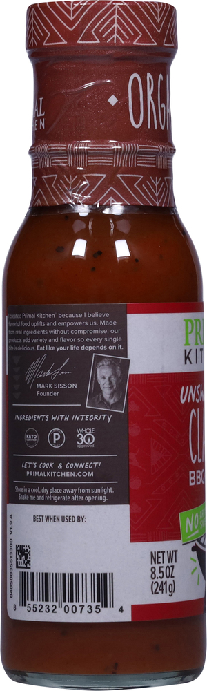 Primal Kitchen Unsweetened Classic BBQ Sauce-Planogram-Left