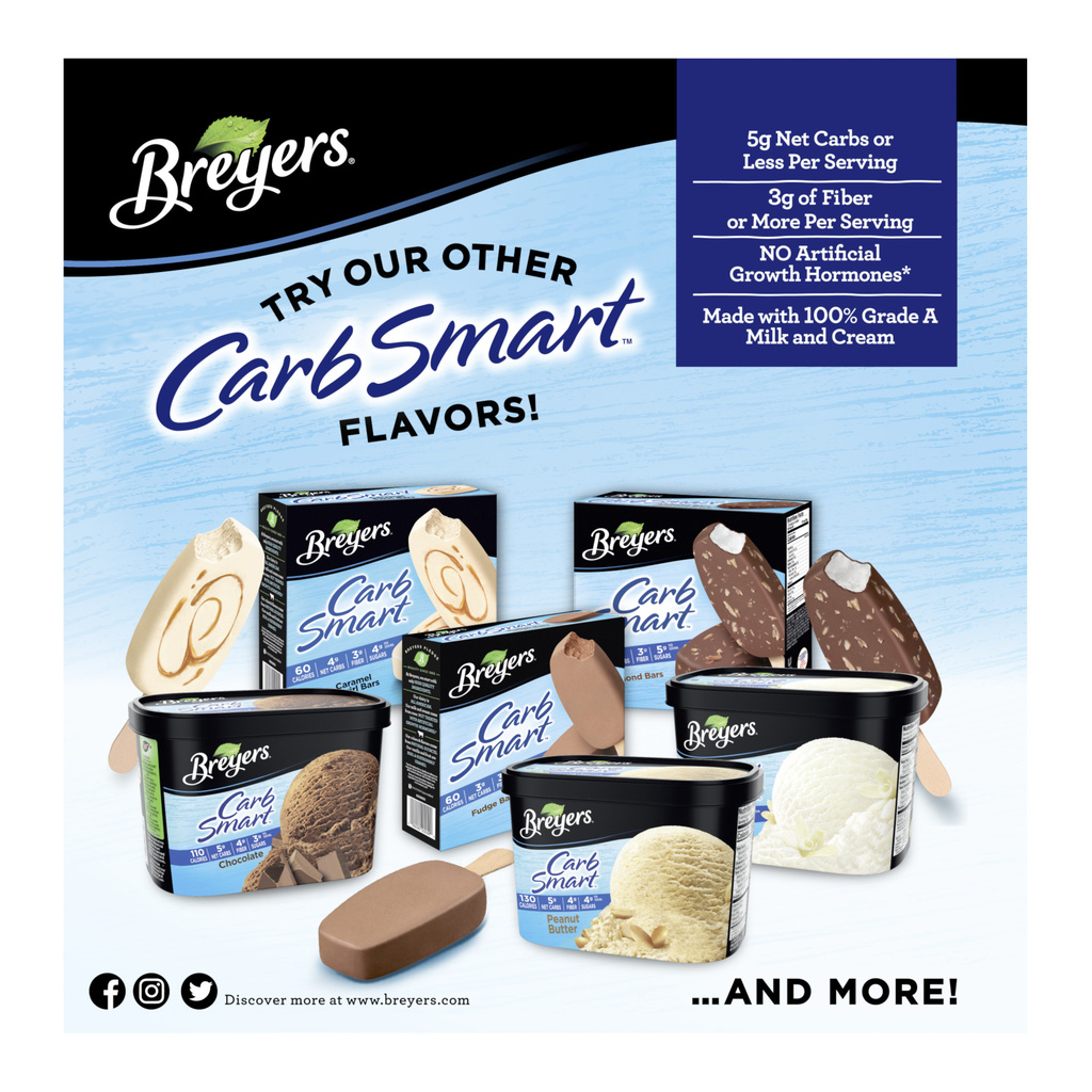 Breyers Carb Smart Fudge Bars Main