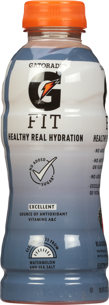 Gatorade Fit Electrolyte Beverage, Blackberry Raspberry-Planogram-Left