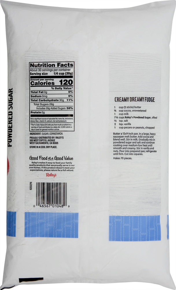 Raley's Powdered Sugar-Planogram-Back