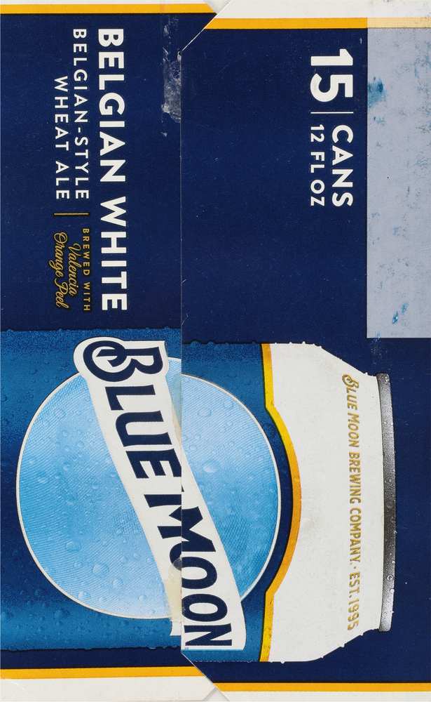 Blue Moon Beer Label